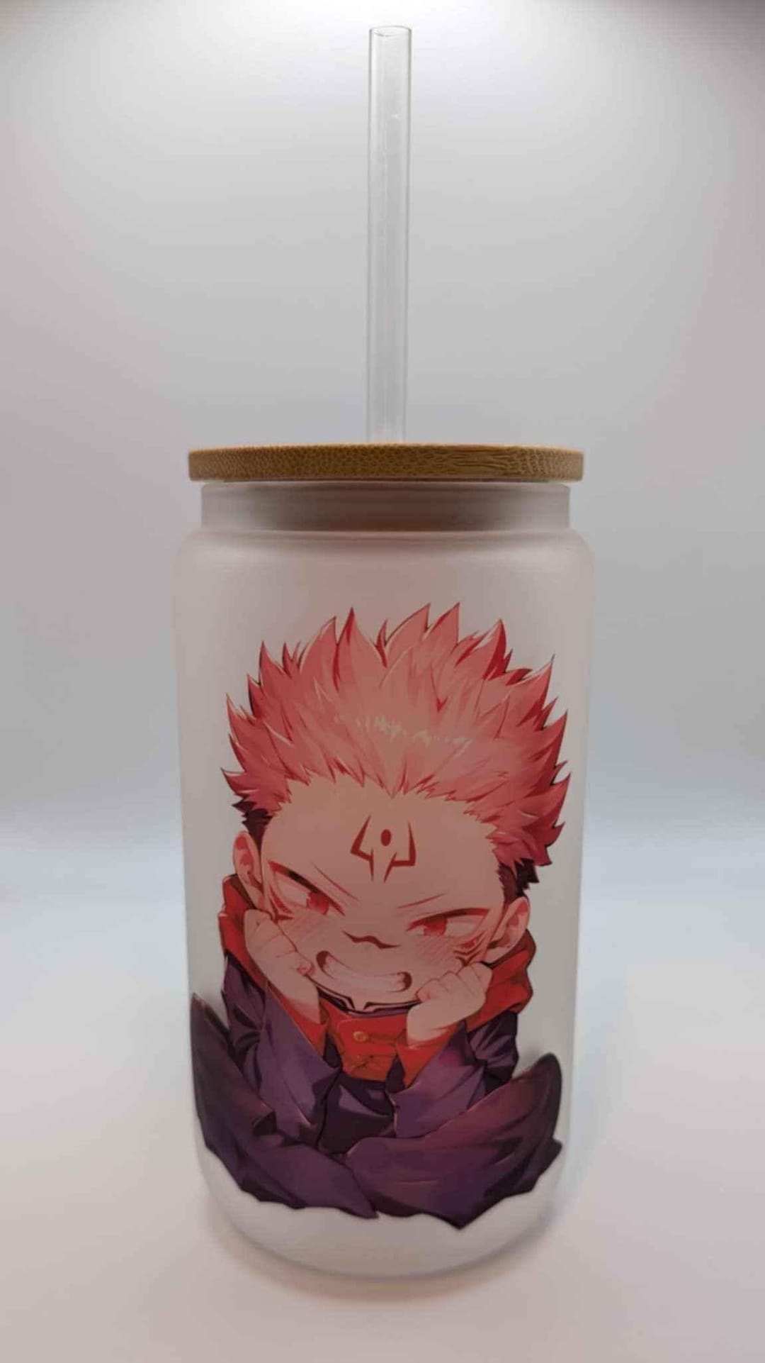 Jujutsu Kaisen Glass Jar, Satoru Gojo Tumbler, Kento Nanami, Ryomen ...