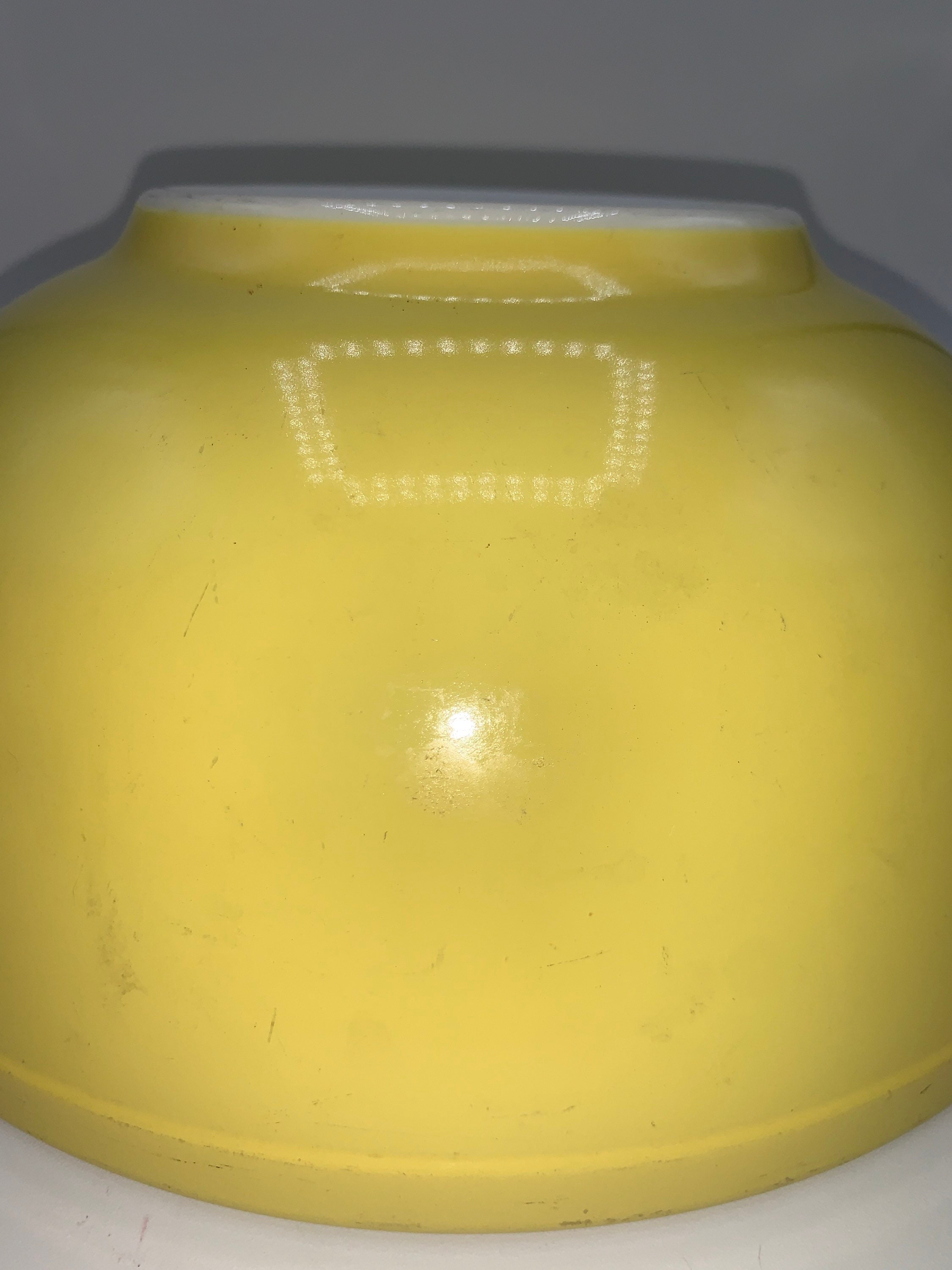 Vintage Pyrex Yellow Mixing Bowl From Primary Colors Set - Replacement ...