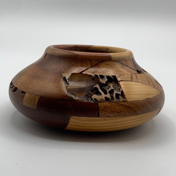 Segmented Wood Bowl - Etsy