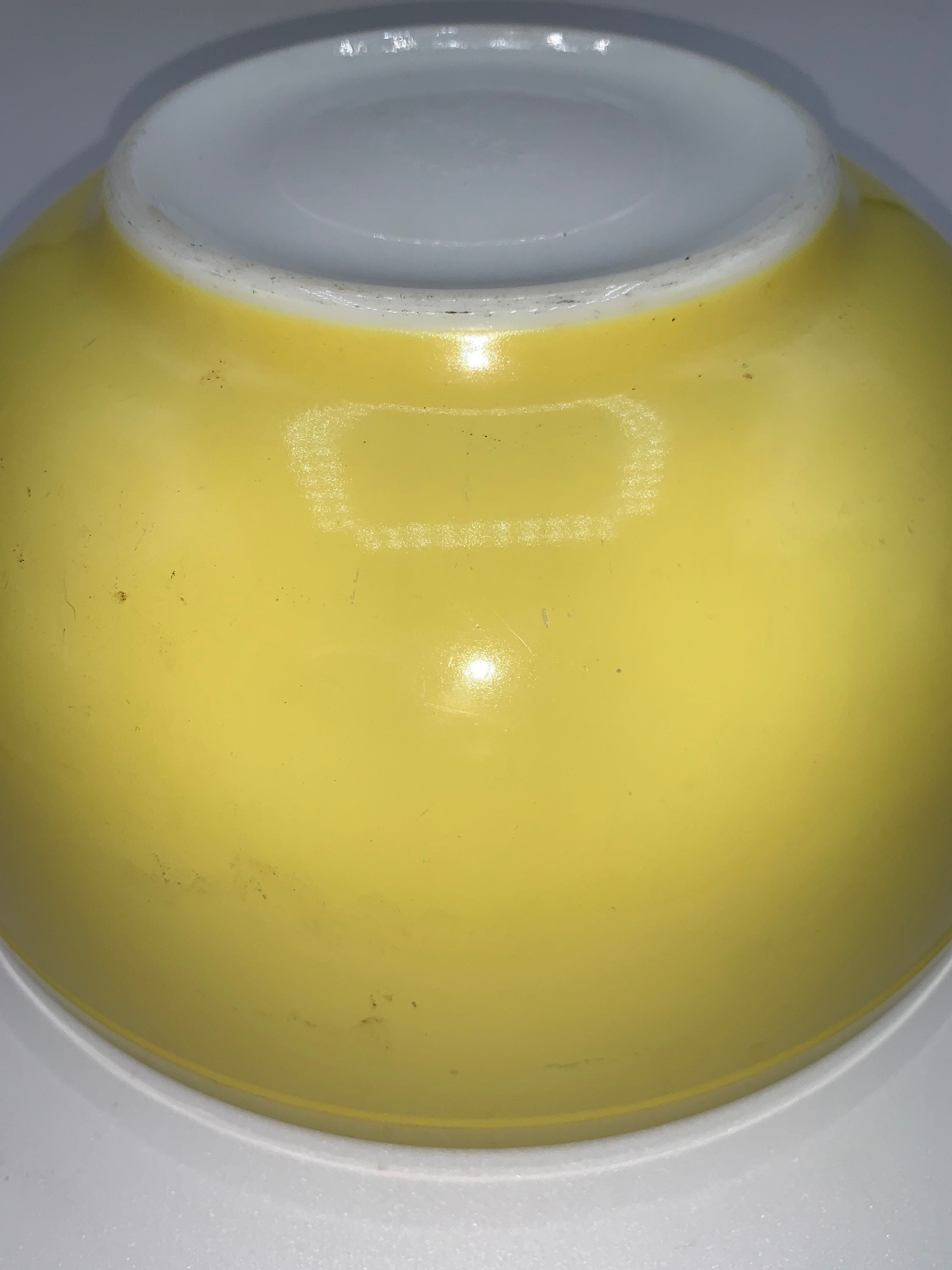 Vintage Pyrex Yellow Mixing Bowl From Primary Colors Set - Replacement ...