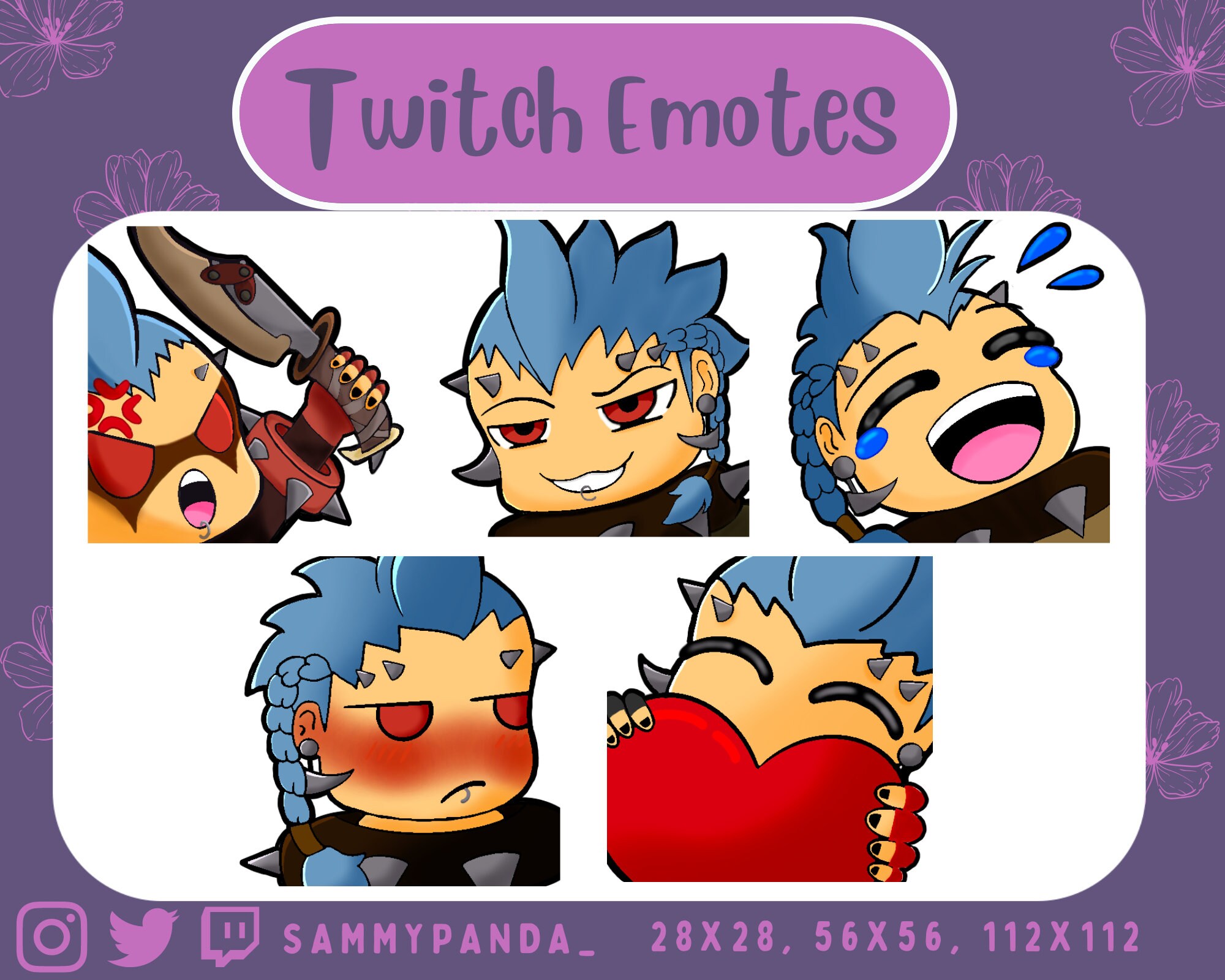 Junker Queen Emotes for Twitch - Etsy Australia