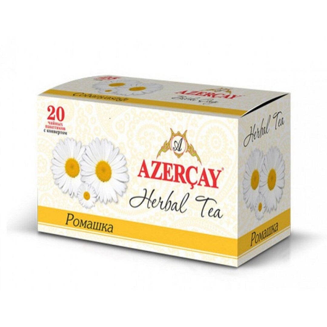 Azercay Herbal Tea CHAMOMILE 20 Tea Bags Made in Azerbaijan Kosher ...