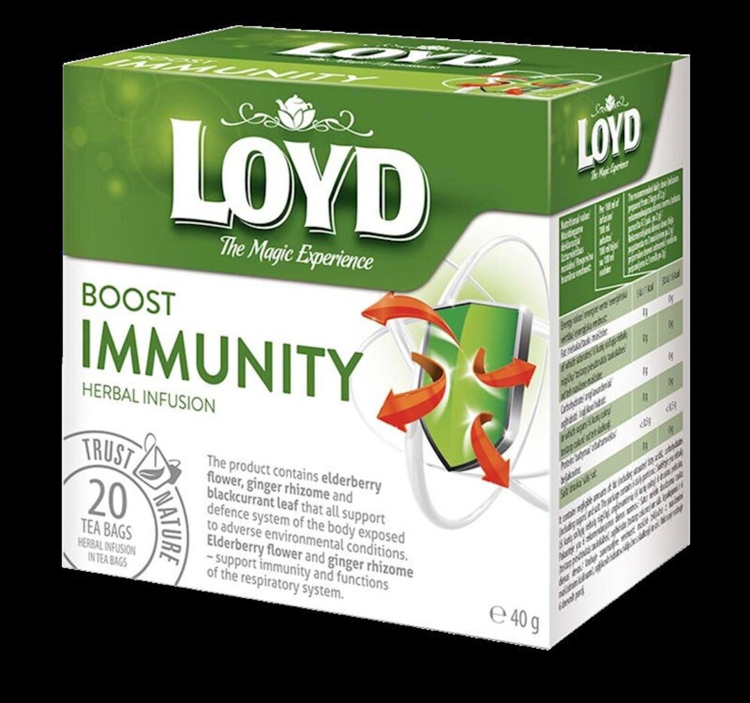 Loyd Tea BOOST IMMUNITY 20 Pyramids Made in Poland Magic Experience - Etsy