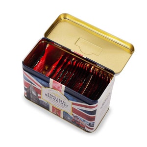 Ahmad Tea London Nostalgic Britain Tin English Breakfast 20 Tea Bags - Etsy