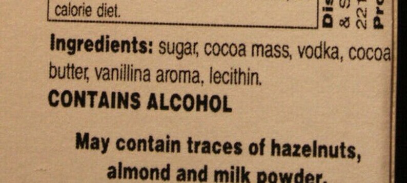 Panda Vodka Liqueur Vodka Filled Chocolates Loose Candies 14oz Product ...