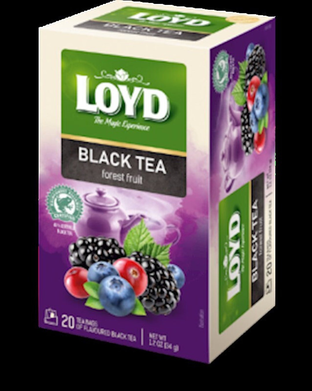 Loyd Tea BLACK FOREST FRUIT 1.4 Gr X 20 Tea Bags Made in Poland Magic ...