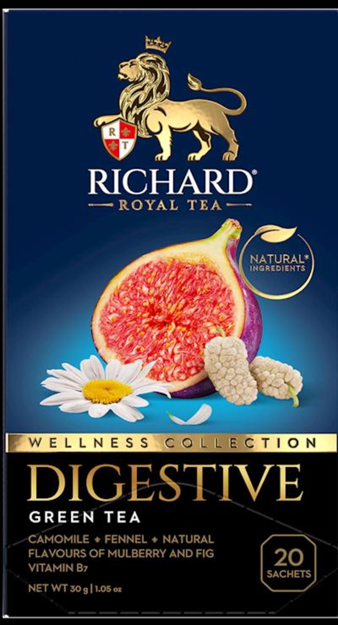 Richard Green Tea DIGESTIVE 20 Tea Bags - Etsy