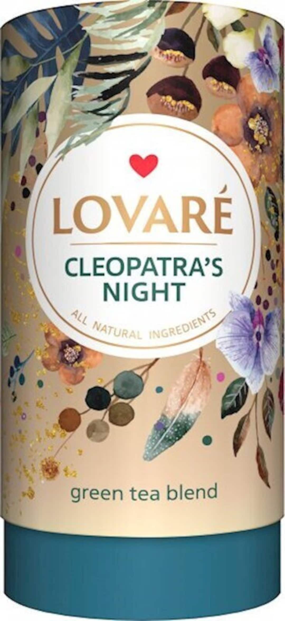 Lovare Green Tea cleopatra's Night Loose Tea in Tube Made in Ukraine - Etsy