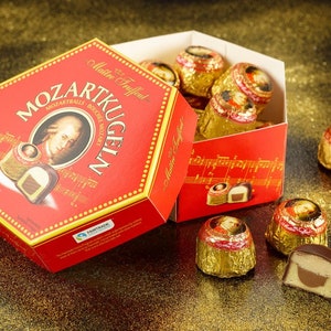 Maitre Truffout Chocolate Balls MOZART 300g Gift Box - Etsy