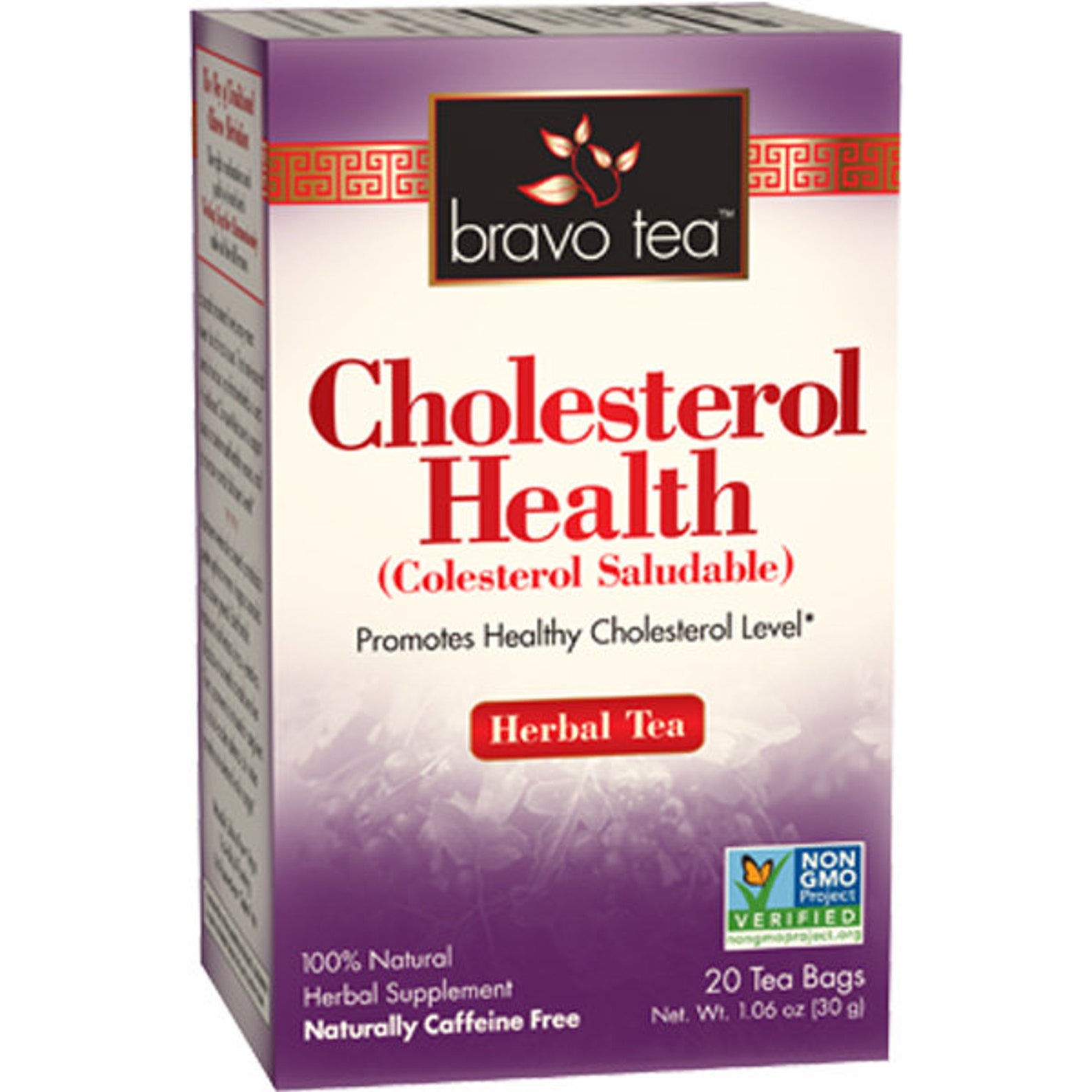 Bravo Herbal Tea Cholesterol Health 20 Tea Bags Maintain Normal Levels ...