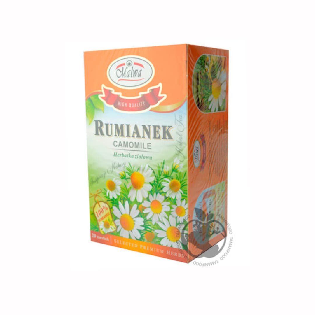 Malwa Herbal Tea 'rumianek' Camomile 40g 20 Tea Bags Made in Poland - Etsy