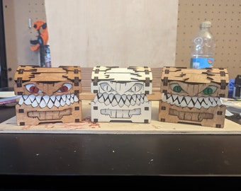 Digital Product. Mimic Chest. Dice Box. Digital File Paganism Pagan ...