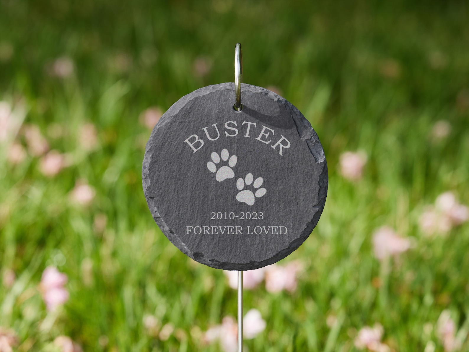 Custom Pet Memorial Garden Stone,personalized Dog Memorial Garden Stone ...