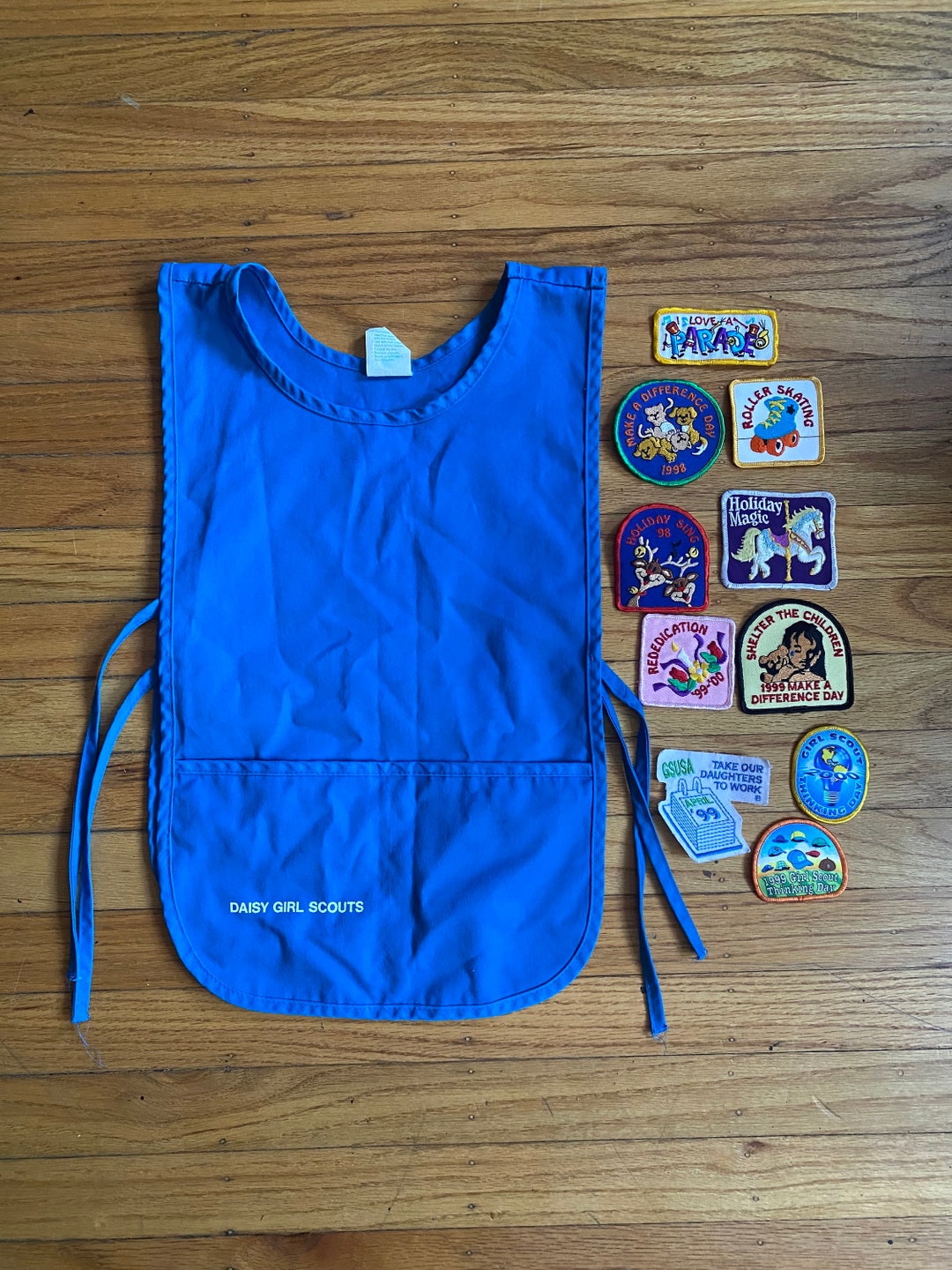 Vintage Girl Scout Patches/ Smock - Etsy