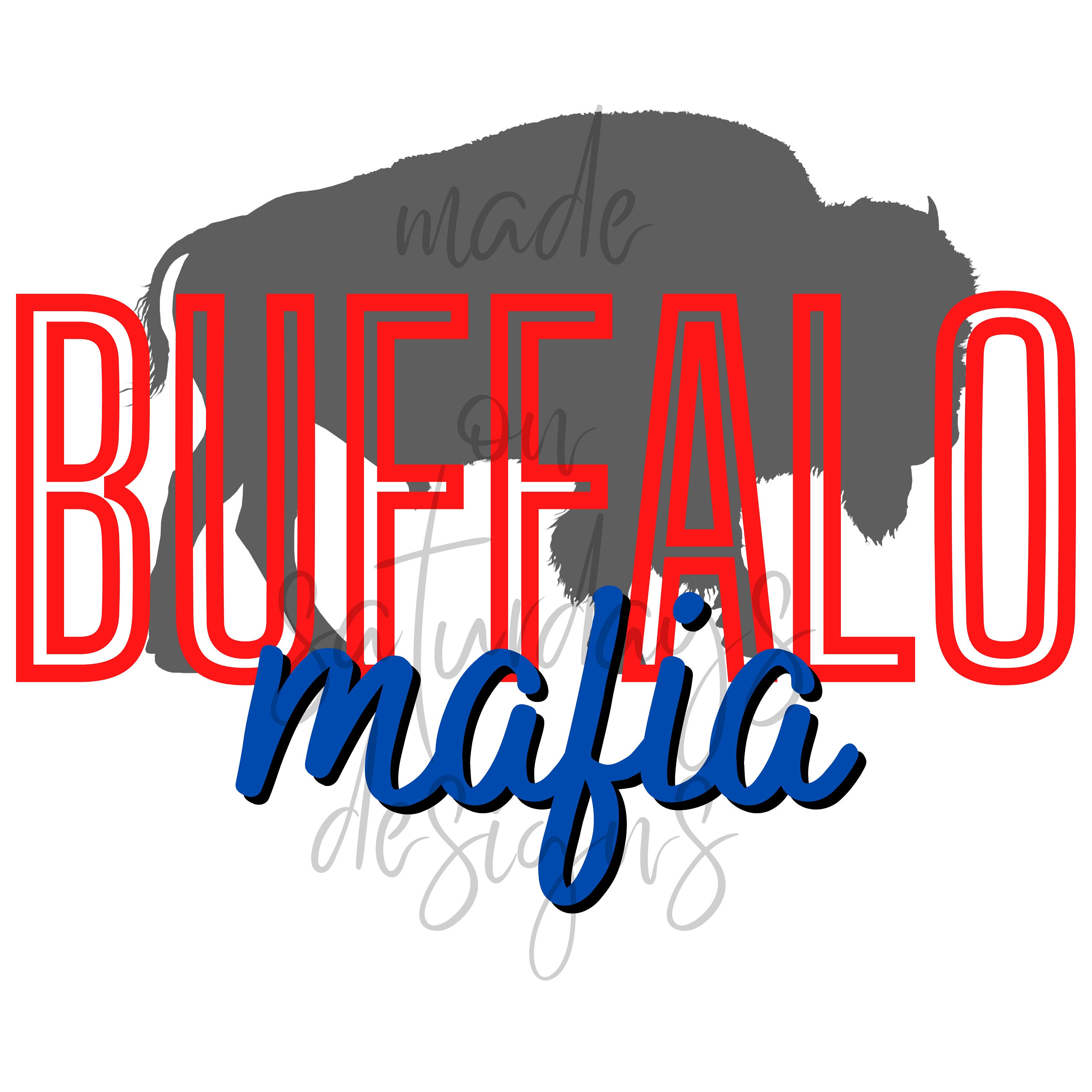 Bills Mafia Print, Buffalo SVG, Instant Download, SVG and PNG Files ...