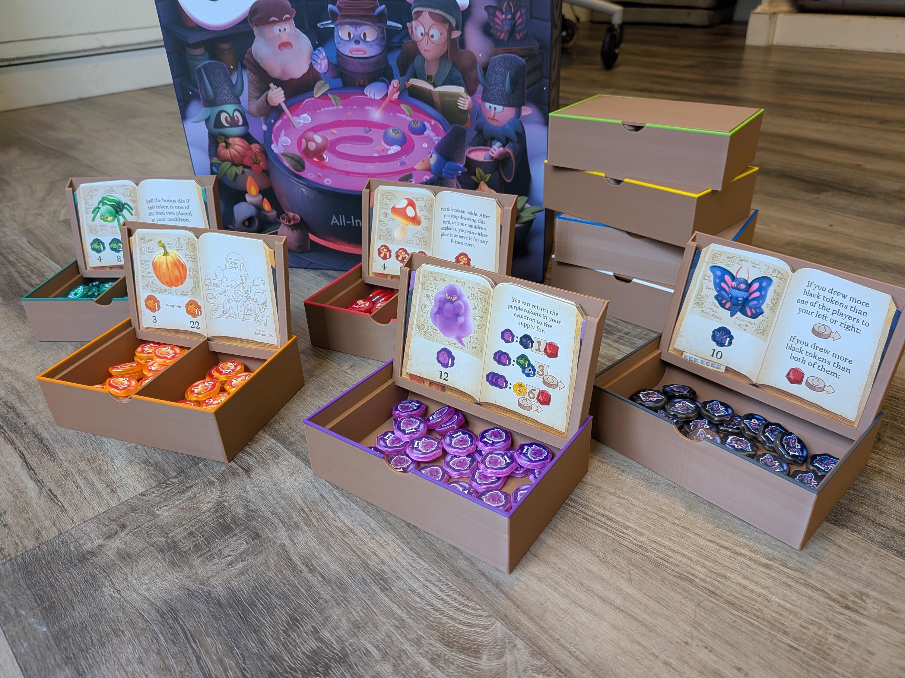 Quacks, Deluxe, and All-in Storage Boxes, Ingredient Books Store in ...