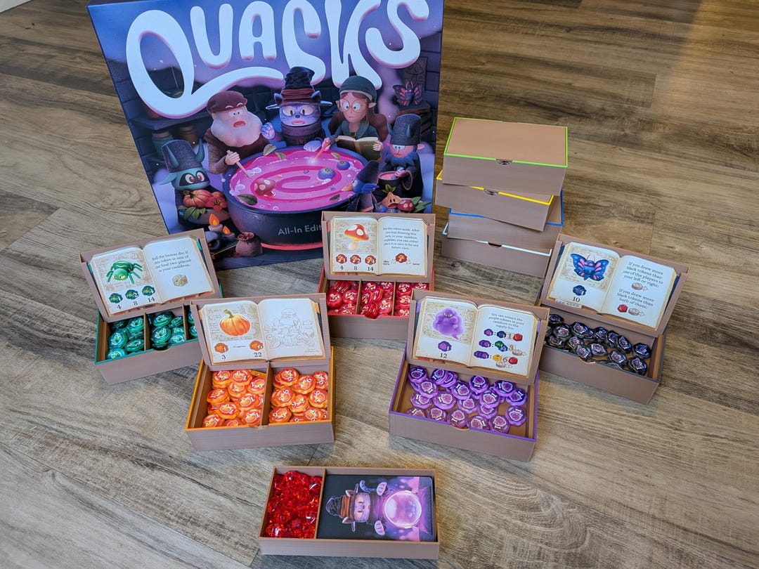 Quacks, Deluxe, and All-in Storage Boxes, Ingredient Books Store in ...