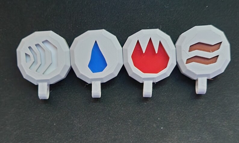 Unlock the Magic: OSRS Runes 8 Keychain Carry the Power of the Elements ...