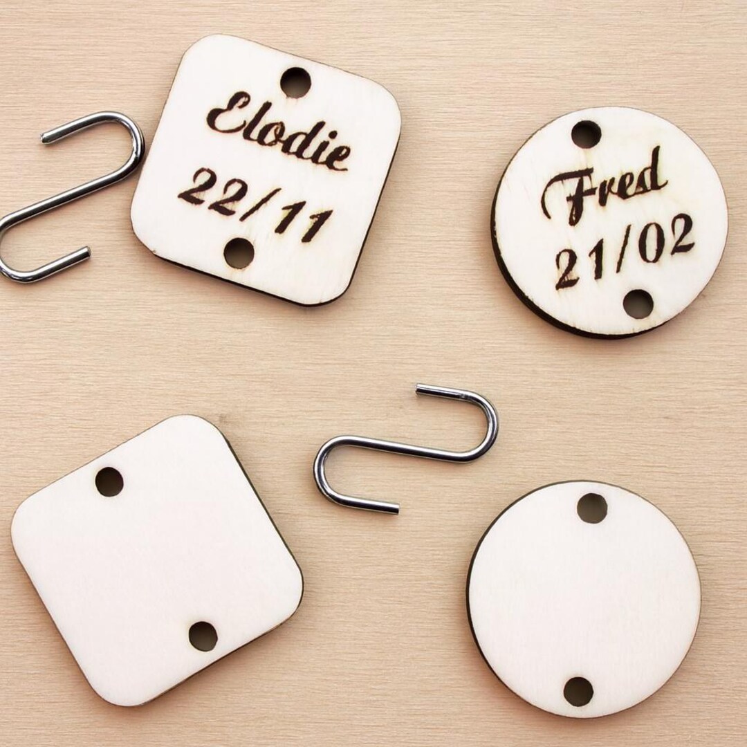 10 Round or 10 Square Calendars for Birthdays. Customizable - Etsy