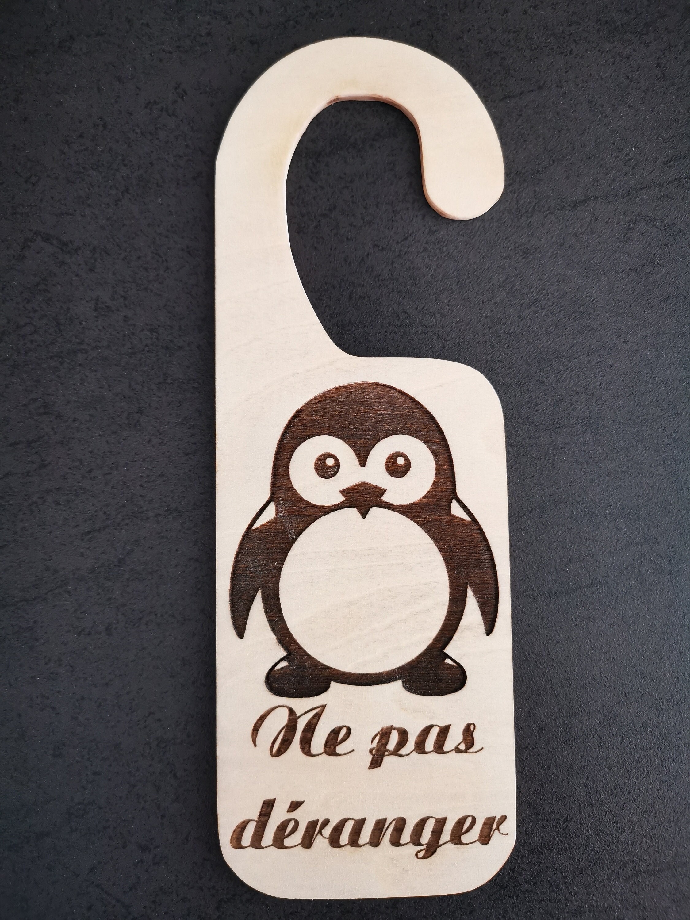 Pancarte/accroche porte en bois, ne pas déranger, chambre d'enfant ...