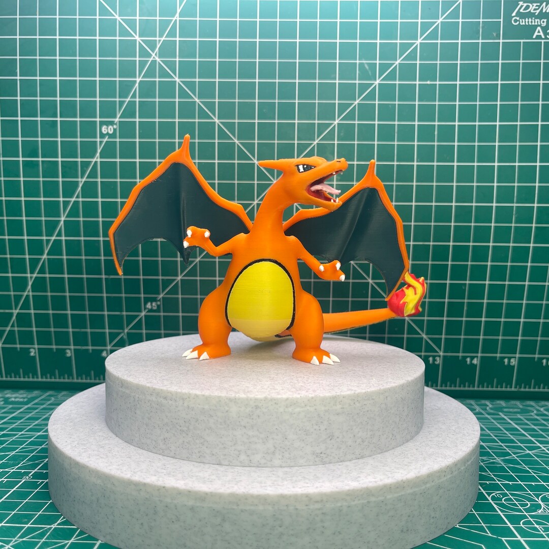 Charizard Pokemon Figure 3D Printed Collectible | Pokemon Gift - Etsy