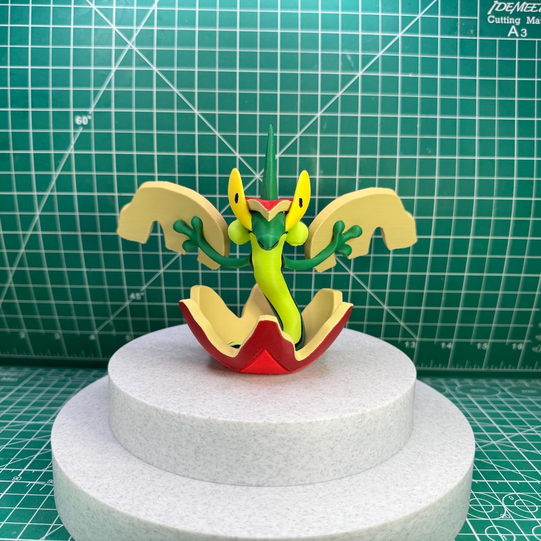 Flapple Pokemon Figure 3D Printed Regular and Shiny Collectible ...