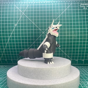 Aggron Pokemon Figure 3D Printed Regular and Shiny Collectible ...