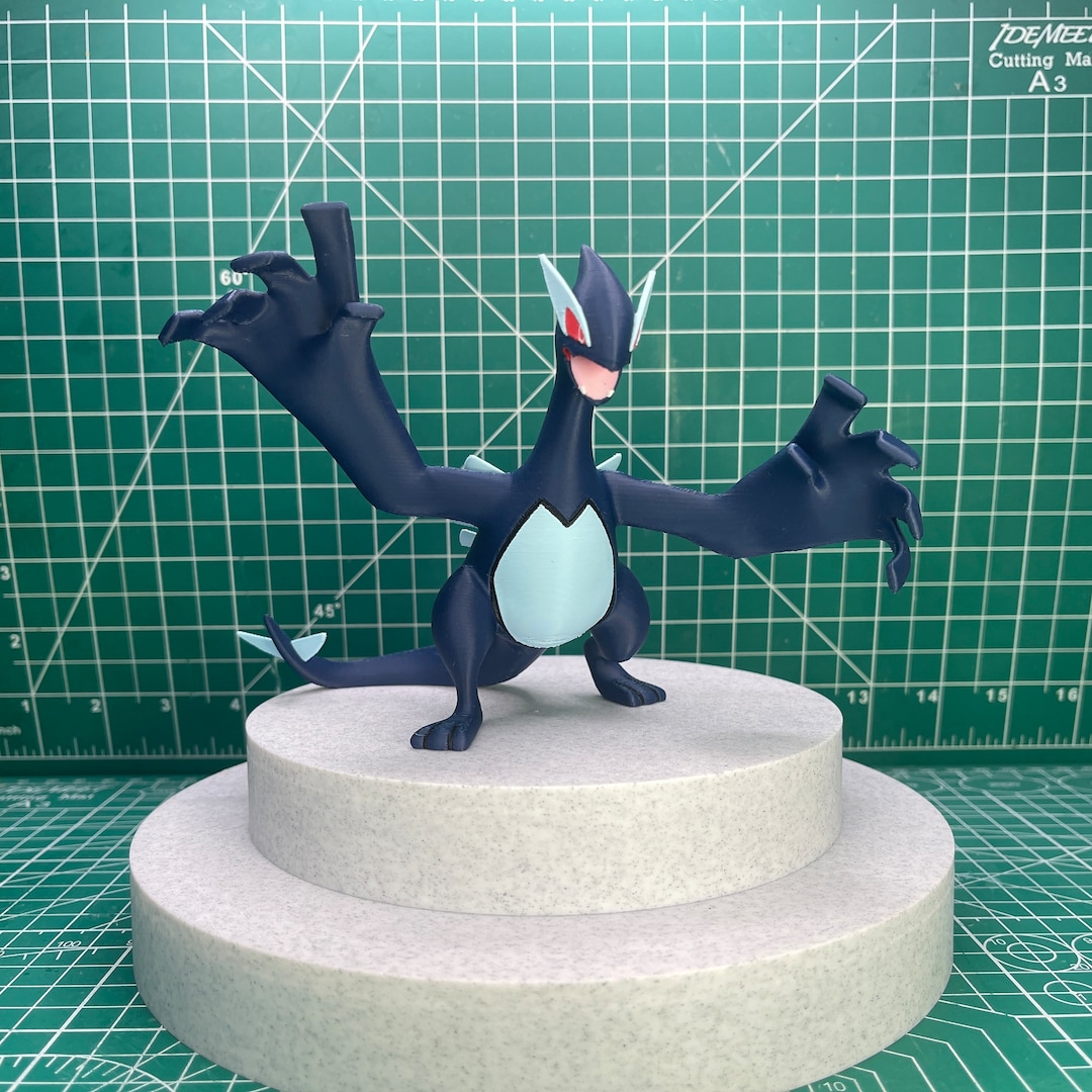 Shadow Lugia Pokemon Figure 3D Printed Regular and Shiny Collectible ...