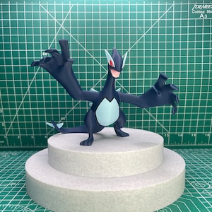 Shadow Lugia Pokemon Figure 3D Printed Regular and Shiny Collectible ...