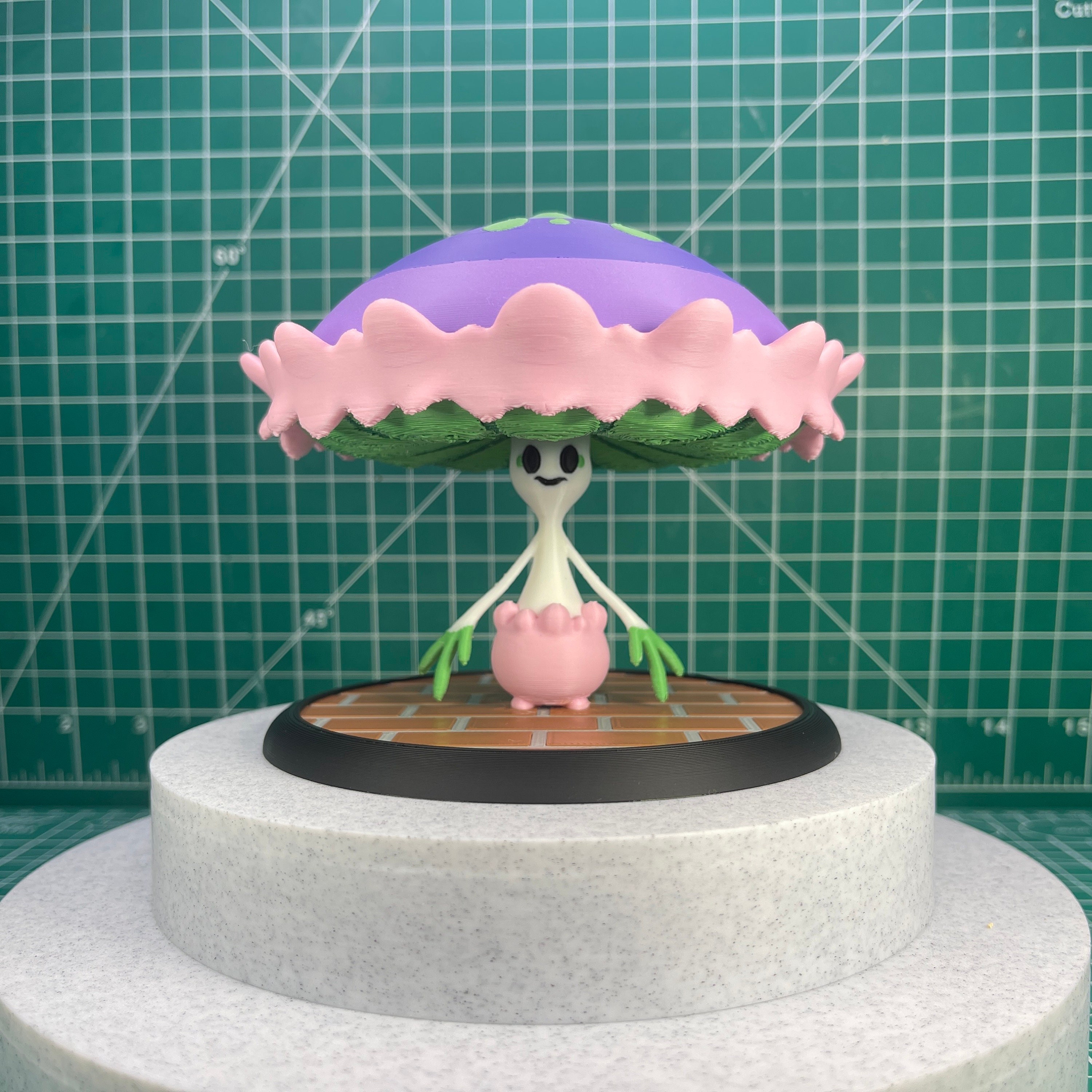 Shiinotic Pokemon Figure 3D Printed Regular and Shiny Collectable ...
