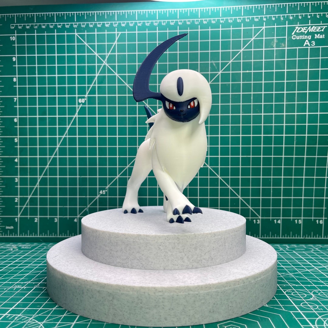 Absol Pokemon Figure 3D Printed Regular and Shiny Collectible | Pokemon ...