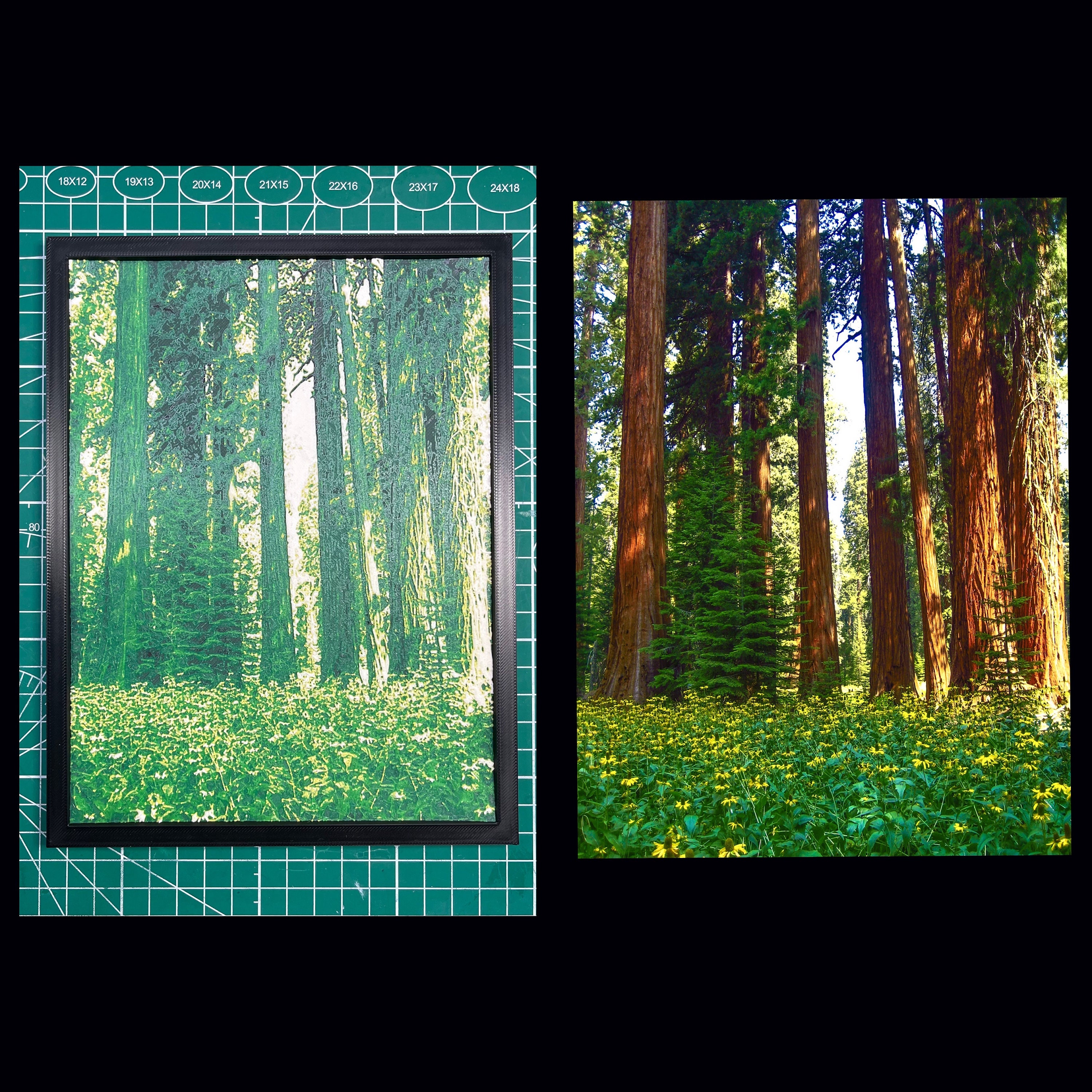 Custom 3D Printed Photo and Frame - Etsy