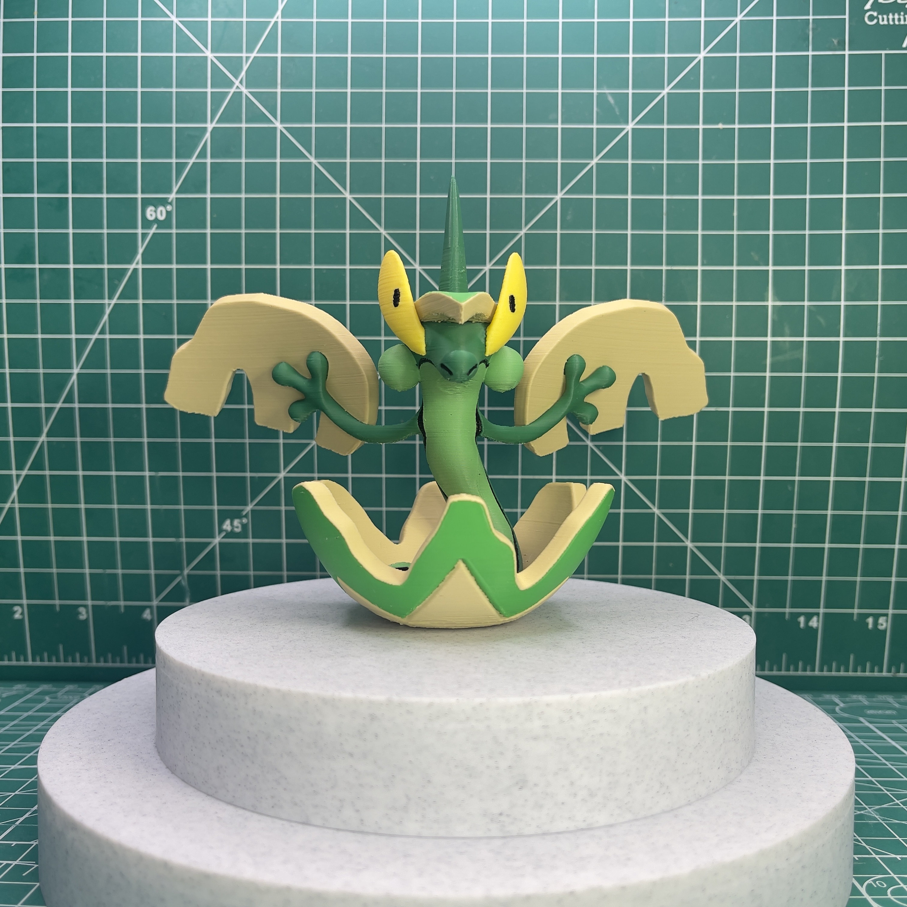 Flapple Pokemon Figure 3D Printed Regular and Shiny Collectible Pokemon ...