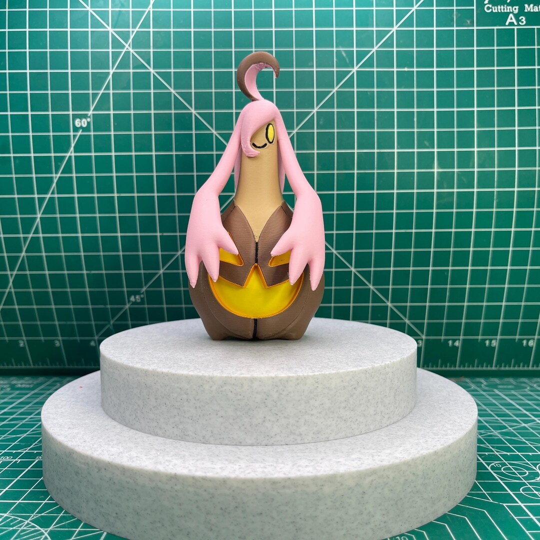 Gourgeist Pokemon Figure 3D Printed Regular and Shiny Collectible ...