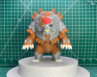 Custom Pokemon Figure 3D Printed Regular and Shiny Collectible Pokemon ...