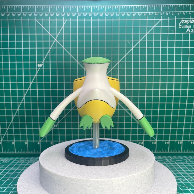 Pelipper Pokemon Figure 3D Printed Regular and Shiny Collectable ...