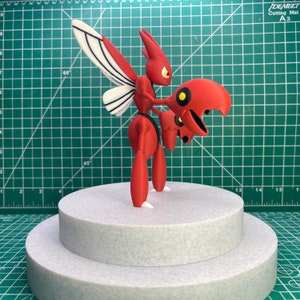 Scizor Pokemon Figure 3D Printed Regular and Shiny Collectible ...