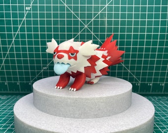 Custom Pokemon Figure 3D Printed Regular and Shiny Collectible Pokemon ...