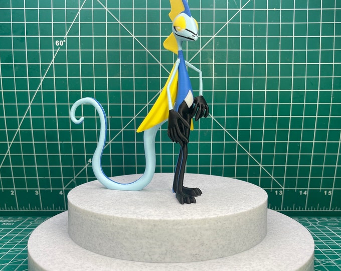 Inteleon Pokemon Figure 3D Printed Regular and Shiny Collectible ...