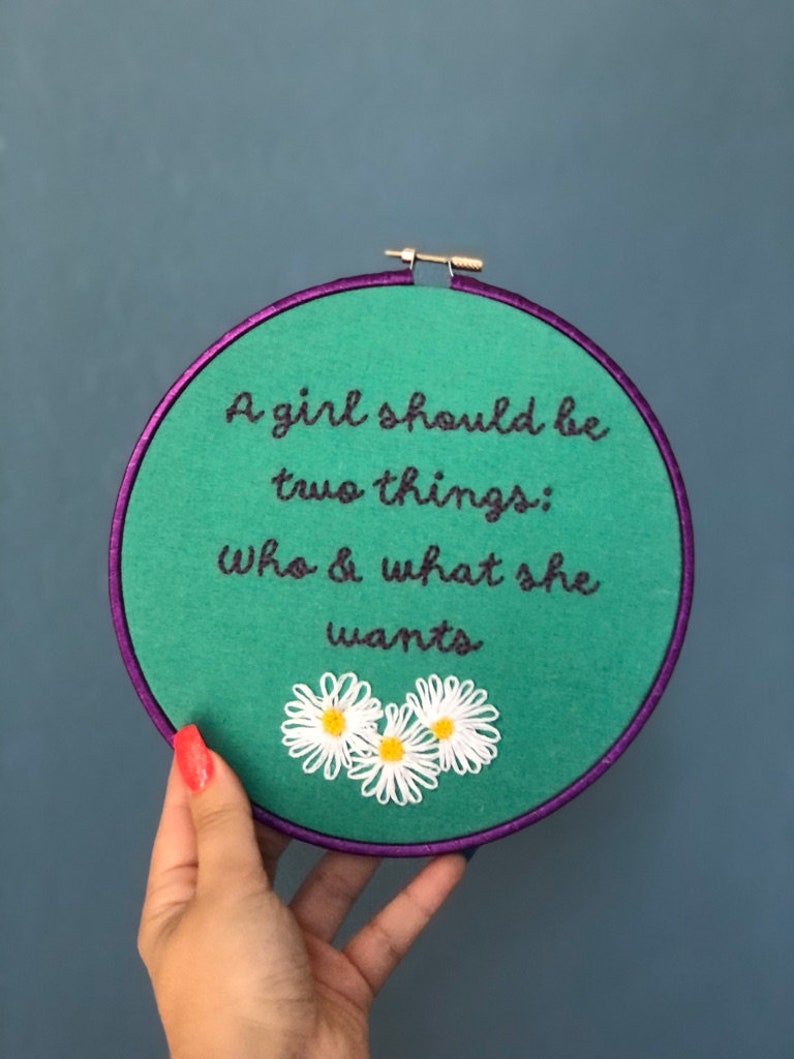 Women Empowerment - Embroidery Hoop - Etsy