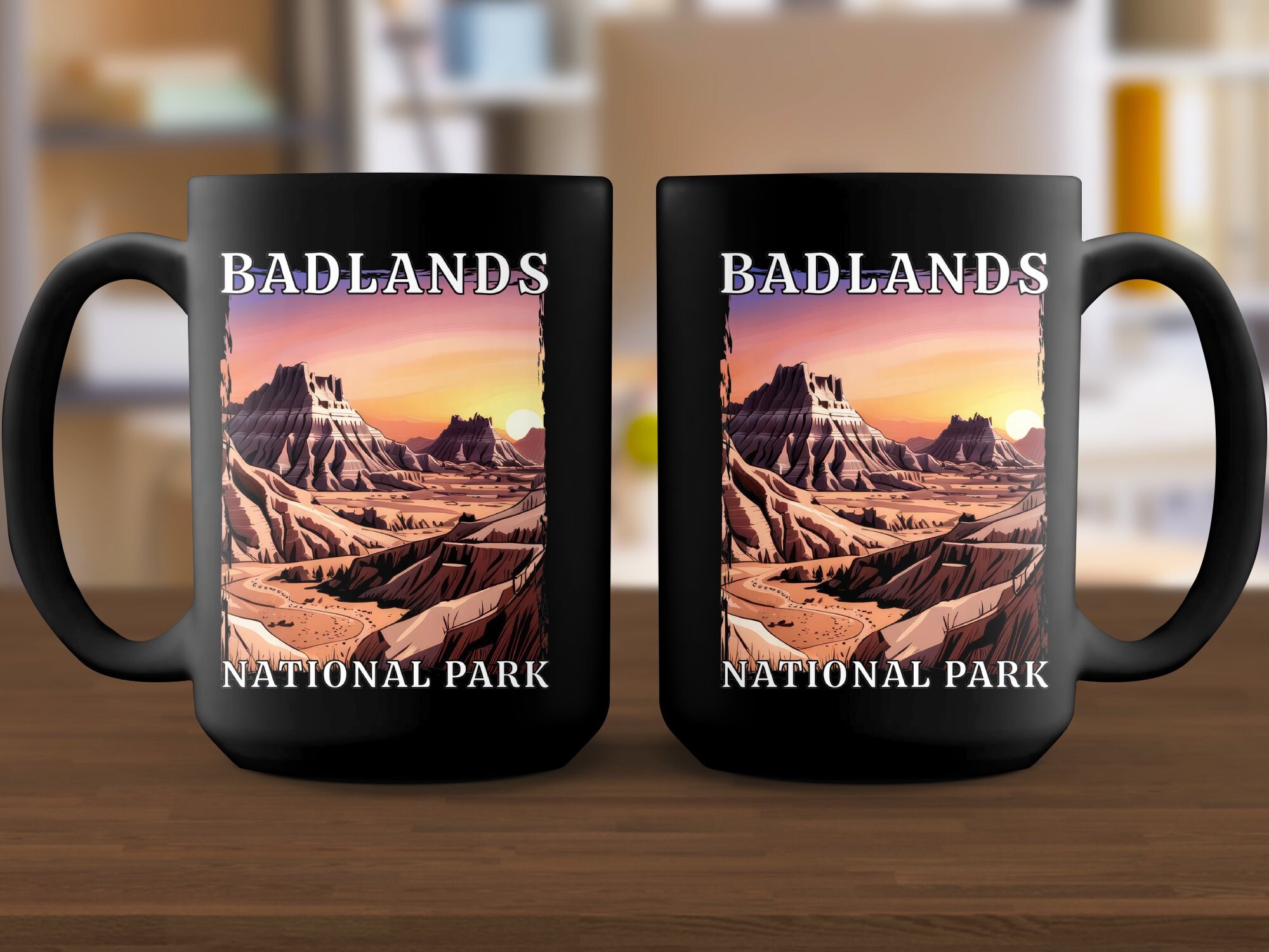 Badlands National Park Mug Badlands Coffee Mug Badlands - Etsy
