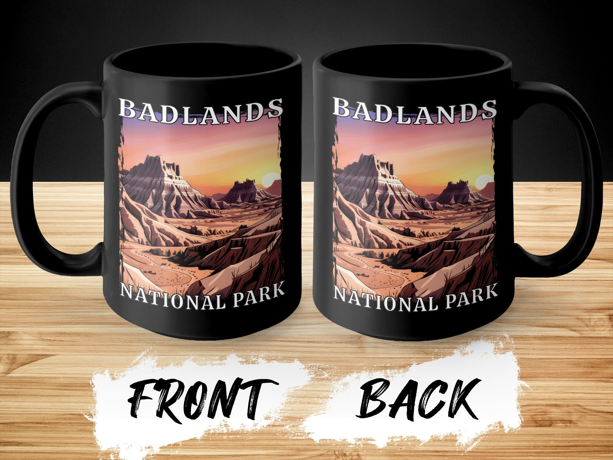 Badlands National Park Mug Badlands Coffee Mug Badlands - Etsy