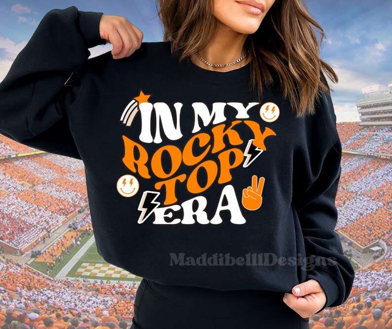 In My ROCKY TOP ERA // Tennessee Vols Cute Sweatshirt, Tennessee Womens ...
