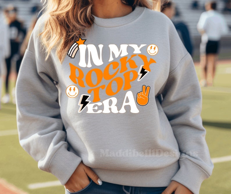 In My ROCKY TOP ERA // Tennessee Vols Cute Sweatshirt, Tennessee Womens ...
