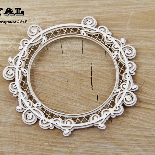 Chipboard Frame - Etsy