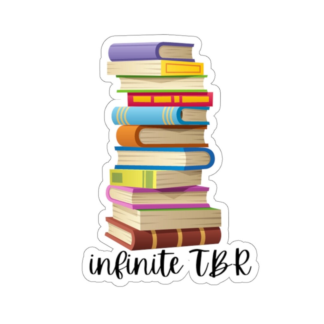 Infinite TBR Stickers, Book Stickers, Book Stack Stickers - Etsy