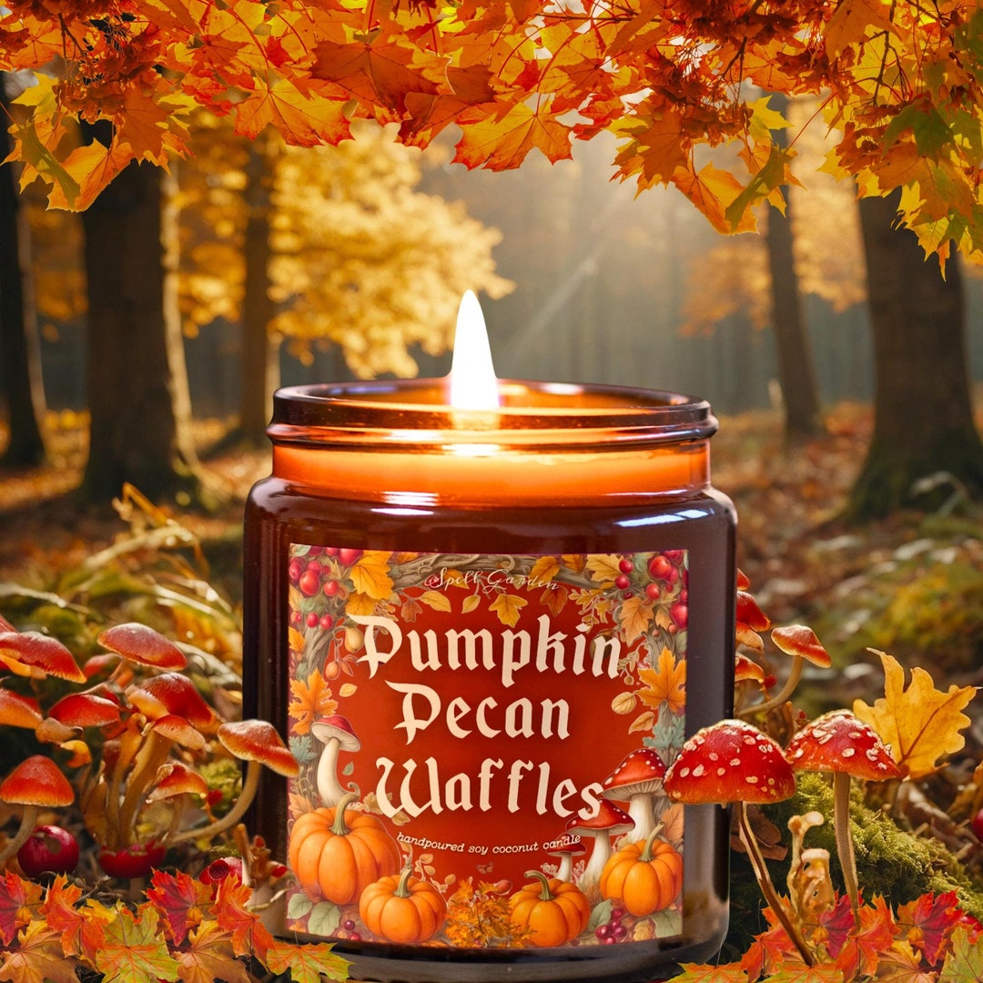 Pumpkin Pecan Waffle Soy Candle/pumpkin Waffle Candle/pumpkin Candle ...