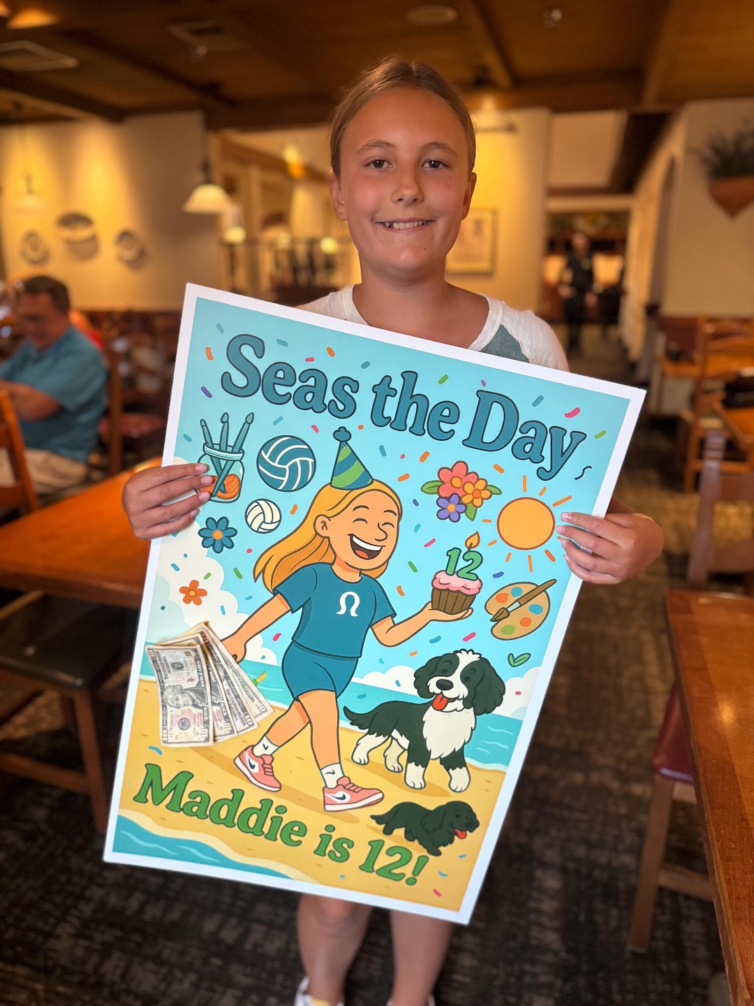 20x30in Custom Cartoon Posterboard | Personalized Party Centerpiece ...