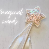 Yellow Star Princess Wand: Gold Brooch Fairy Wand - Etsy