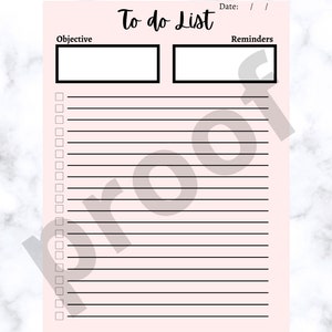 Daily To-do List for Routine Everyday Tasks, Digital Download Printable ...